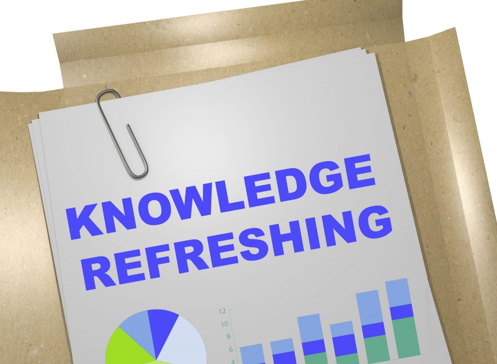 Knowledge Refreshing concept – Article 999
